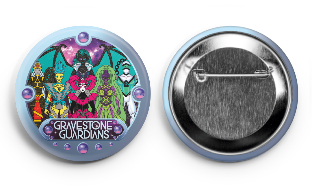 Gravestone Guardians Shield Button – garrettsander